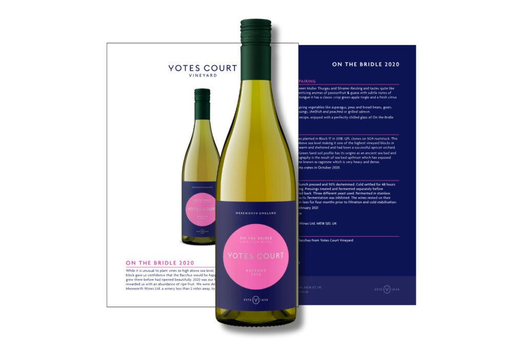 Wine Technical Sheets - Yotes Court